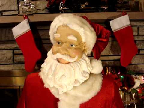 Santa Clauses personalized message