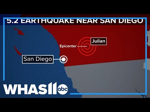 Southern California hit by 5.2 magnitude earthquake