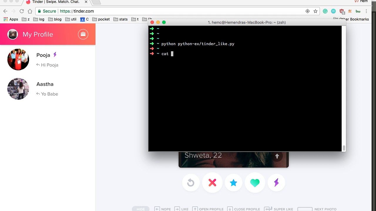 Tinder Auto Like Bot