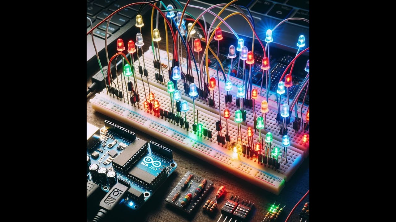 Project no # 1: Multicolor LED Blink Control (Arduino MEGA 2560)