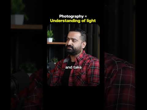 Understanding of light is the key to master photography!