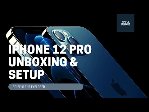 Let's Explore the iPhone 12 Pro 128GB Graphite| Unboxing & Setup | Vodacom Deals |South Africa|