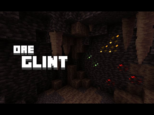 Spryzeen's Ore glint Minecraft Texture Pack