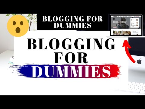 How To Start A Blog For Dummies | Blogging For Dummies 2025