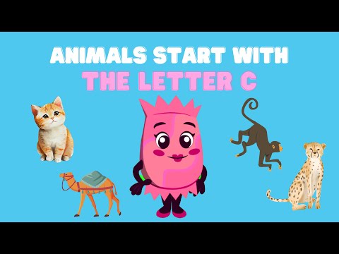 Learn Animals Whose Names Start With The Letter C