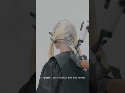 BLONDME Platinum Purity Hack -  How to achieve an intense and very light hair colour