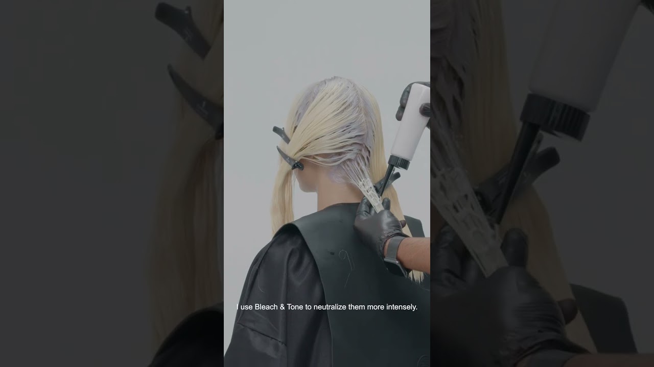 BLONDME Platinum Purity Hack -  How to achieve an intense and very light hair colour