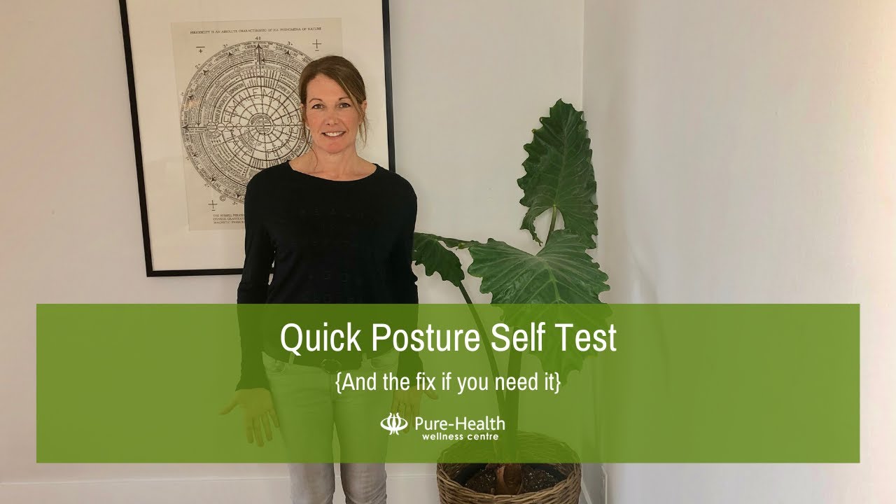 Quick posture self check...and the fix.