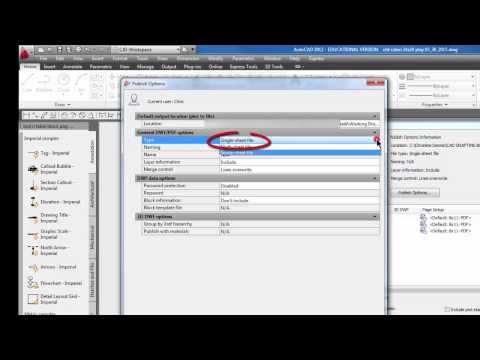 Autocad - Publish multiple layouts to one PDF #45