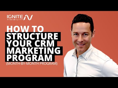 How to Structure Your CRM Marketing Program (Month-By-Month Program)