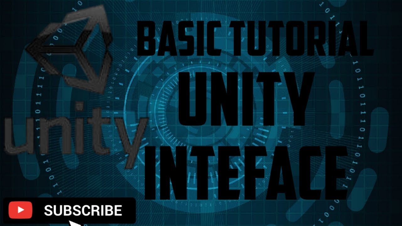 Basic Tutorial Of The Unity Interface with a Simple Example