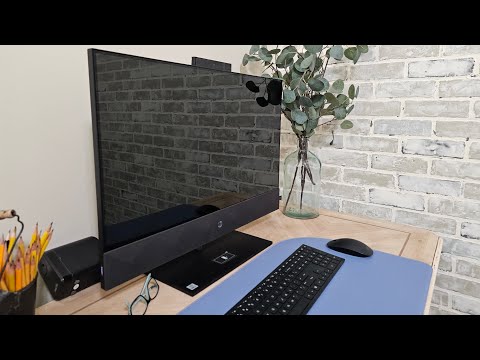 HP Desktop All in One Computer with SD Card Reader Review