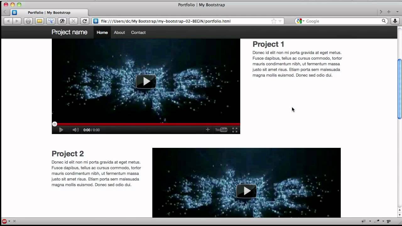 Twitter Bootstrap 101: Custom CSS