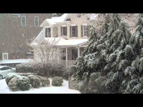 Apex NC Snowstorm Footage