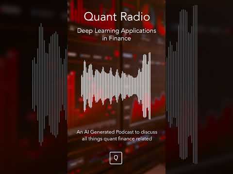 Deep Learning Applications in Finance #finance #AI #deeplearning