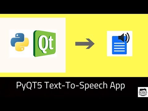 Text-To-Speech Application (Offline) Using PyQT5 Module In Python