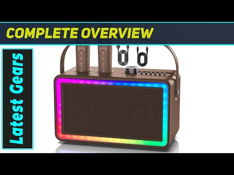 ReviewMVKCN Retro Wooden Karaoke Machine: Best Party Speaker?