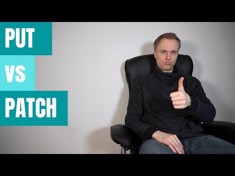 What is the difference between a PUT and a PATCH request?