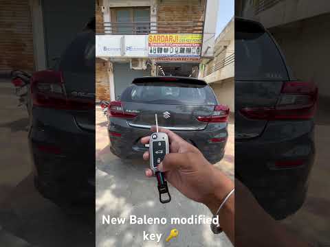 New Baleno modified key π #baleno #suzuki #swift #fronx #trending #grandvitara #shorts #youtube