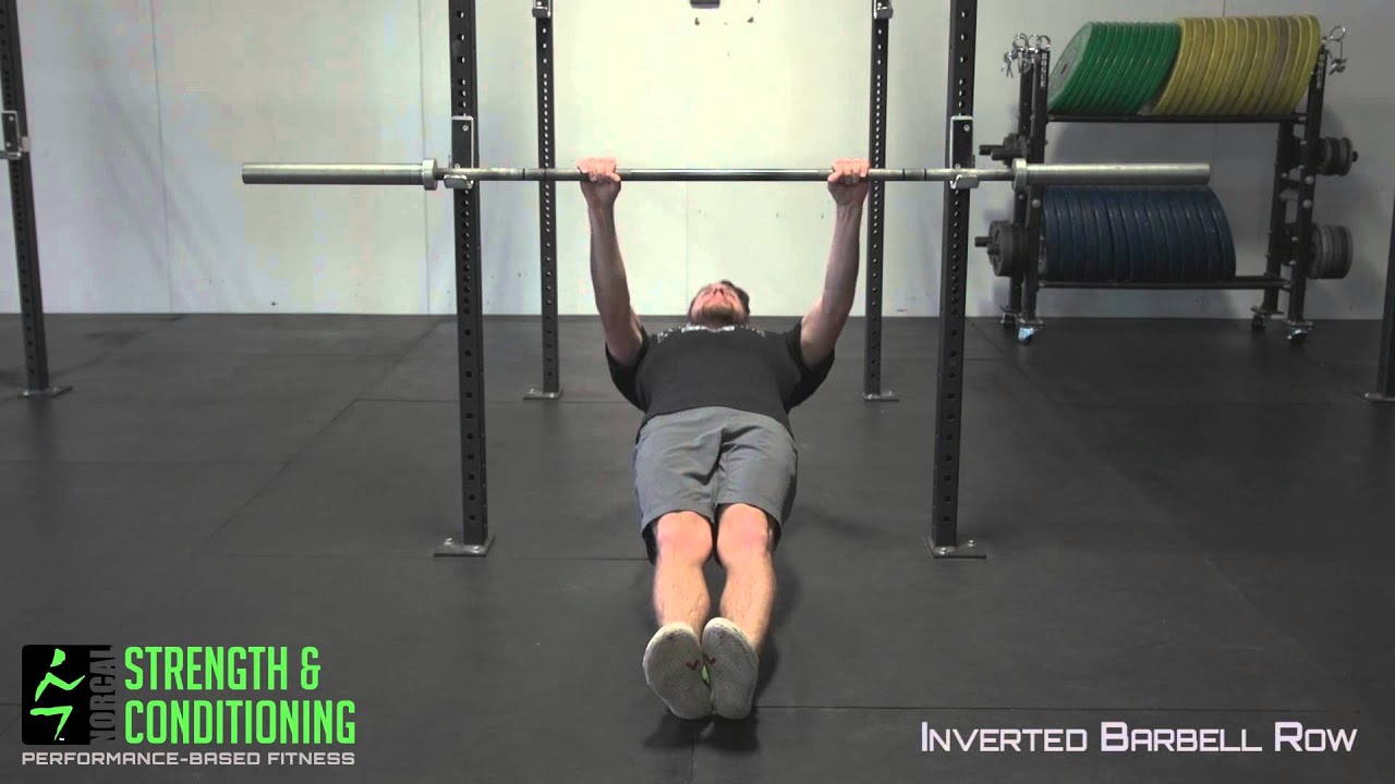 Inverted Barbell Row