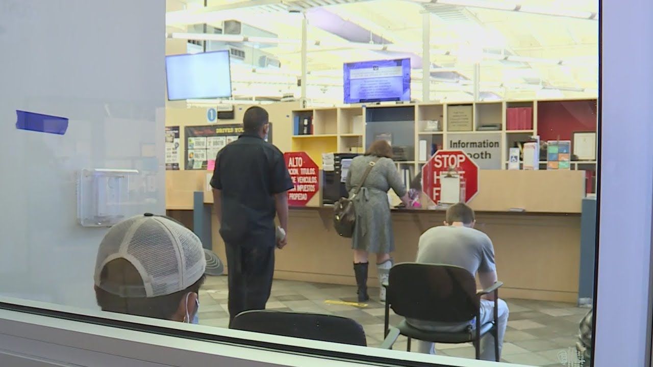 Do you need to get your vehicle registration updated? Pack your patience