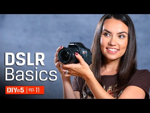 DSLR basics - Canon Camera Settings 📷 - Kingston DIY in 5 Ep 11