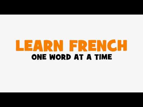 LEARN 1 FRENCH WORD = have a shower