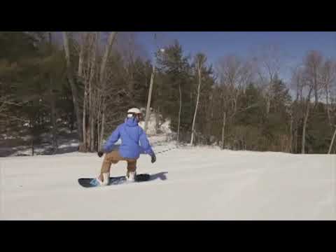 Ski Vorlage - Ski resort in Wakefield/Station de ski Γ Wakefield