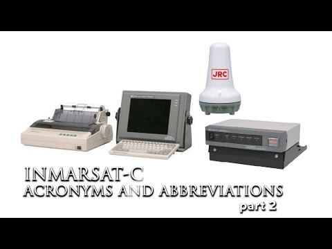 INMARSAT-C ACRONYMS AND ABBREVIATIONS p.2 | MARITIME ENGLISH | UASUPPLY