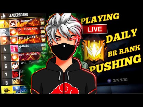 DAILY FREE FIRE LIVE GAMEPLAY WITH JASSI YT || Br Rank Pushing || FF Live || #freefirelive