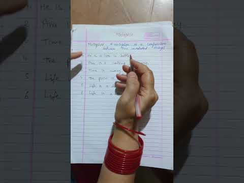 METAPHOR | ENGLISH GRAMMAR #english #hindi #poem #school #shortsyoutube #newshorts