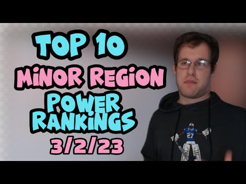 Lol Esports Top 10 Minor Region Power Rankings (3/2/23)