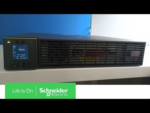 Set Low Battery State Indication in UPS SRV3KL-IN Through Display | Schneider Electric Support