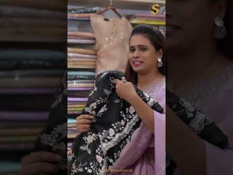 Unique Colour Designer Saree collection | SINGHANIAS | Ph: 913 323 3310