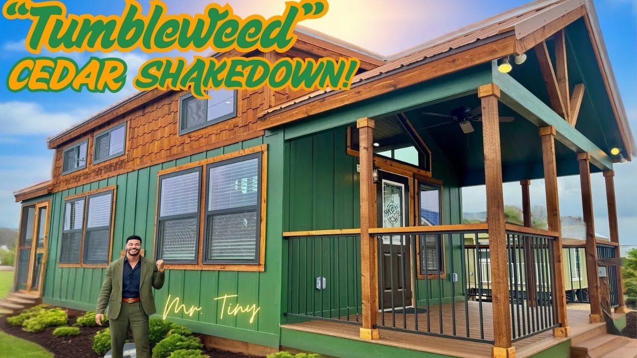 Cedar Shakedown - The Ultimate MOUNTAIN TINY HOME Experience