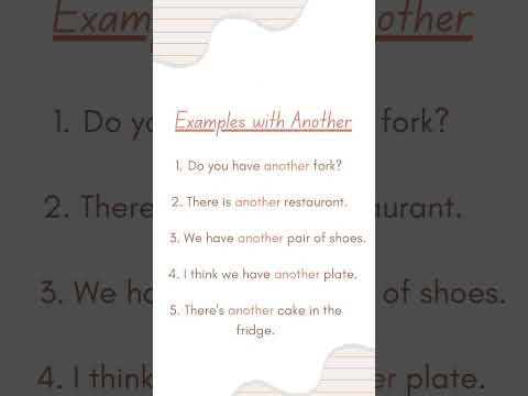 Common Grammar Mistake: Another vs Others #englishgrammar #learnenglish # #english #grammartips