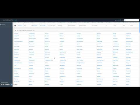 State Missouri MO USA Zip Codes, Cities, Counties