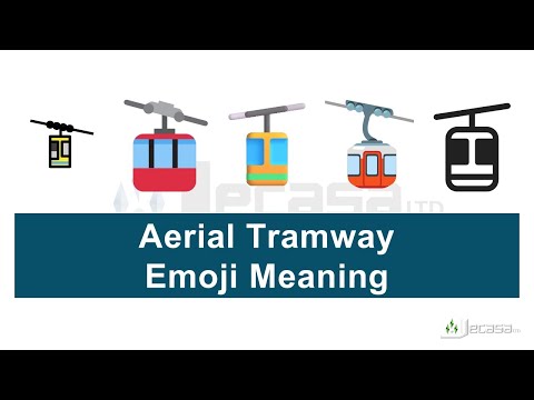 Aerial Tramway Emoji 🚡 Meaning | Learning Emojis | @H1T1