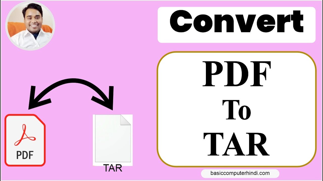 PDF To TAR File | Convert PDF File To TAR File Online Free Tool