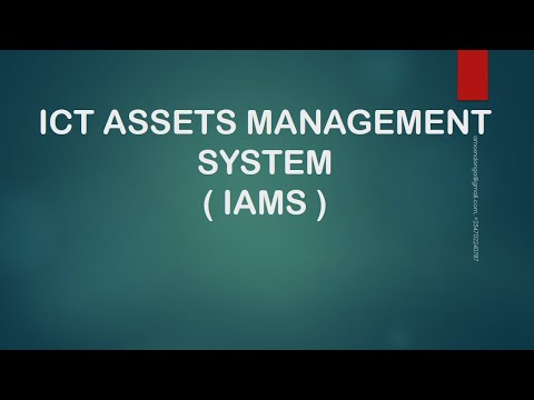 ICT Asset Management System(IAMS)