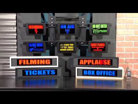 ON AIR LED Lighted Red Studio Sign in Aluminum Enclosure with | Reverb