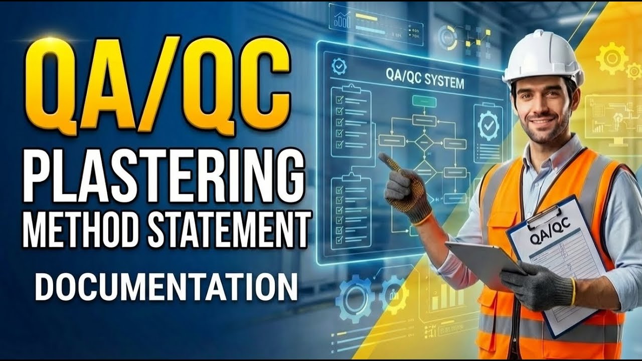 Method Statement for Plastering Explained | QA/QC Construction | INTACT KNOWLEDGE