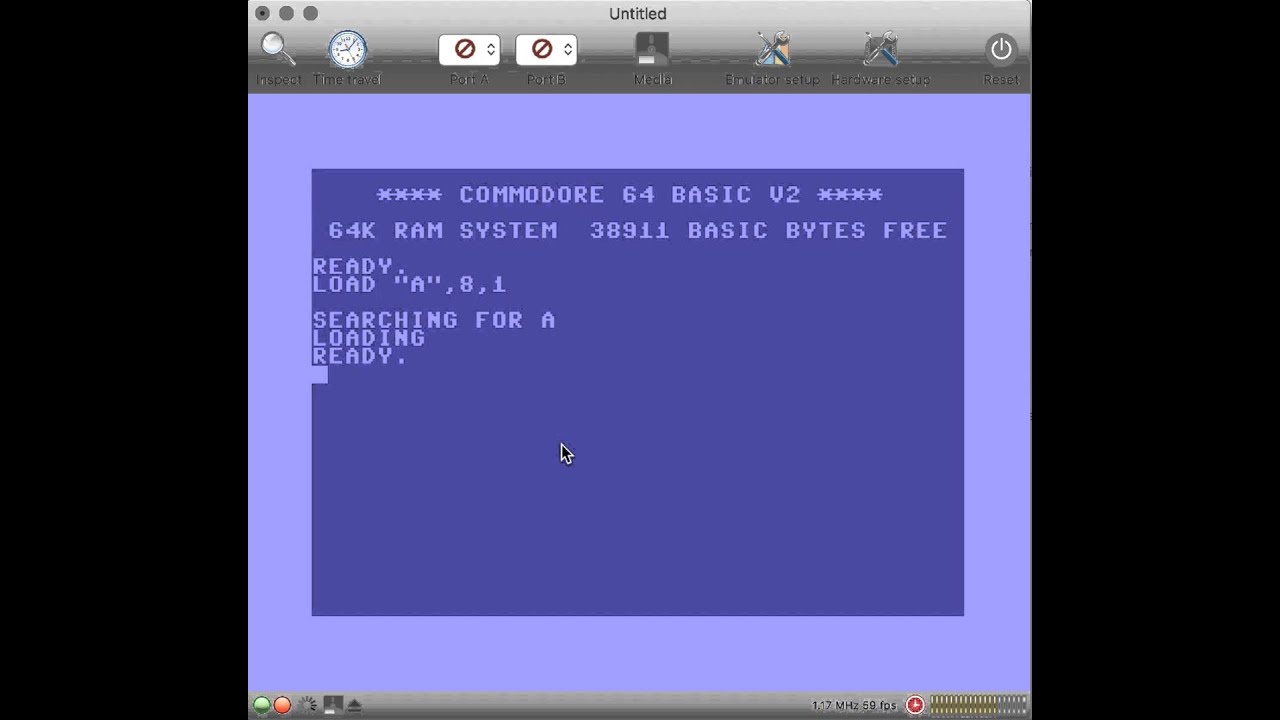 c64 scrolling hello world