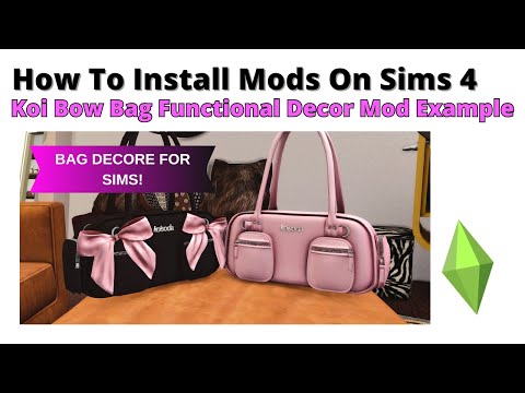 How To Install Koi Bow Bag Mod For Sims 4 | 2025