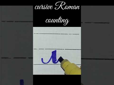 Roman numeral l Roman Number 6 #youtubeshorts #shorts #romannumerals #romannumber