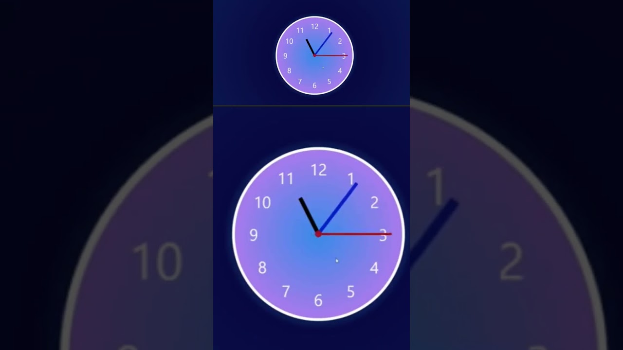 Html Css Js analog clock. | Html css beginners projects ❤️😍 #css #html #javascript #coding