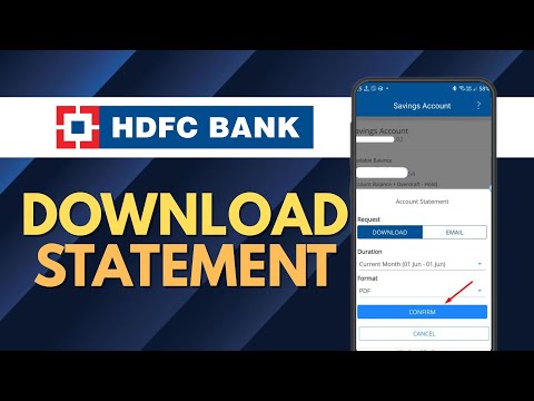 How to Download Statement from HDFC Bank Net Banking