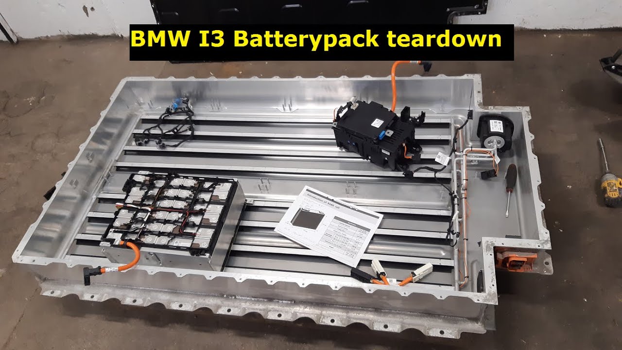 BMW I3 Batterypack teardown