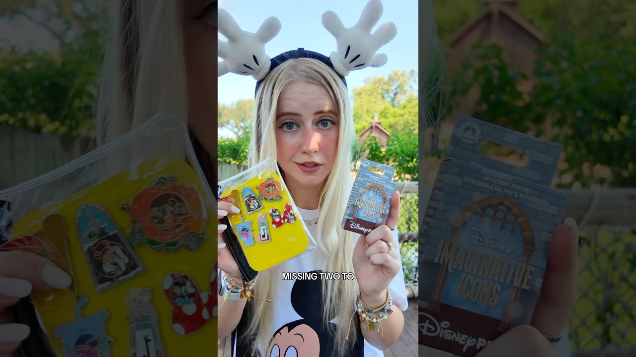 Imaginative Icons Mystery Pins! 💞 #disney #disneypins #disneypintrading #disneyparks #unboxing