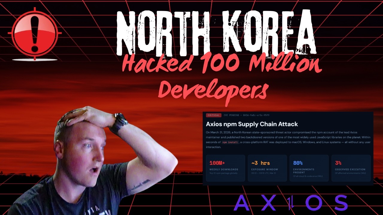 North Korea Hacked 100 Million Developers! - Here's How #cybersecurity #hacking #hacker #hacked